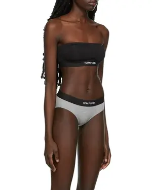 TOM FORD Logo Underband Bandeau Bra