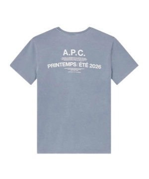 A.p.c. Back Logo T-shirt - Gray