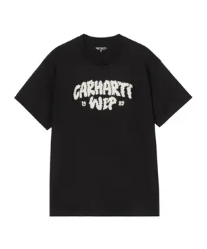Carhartt Work In Progress Cloud Script Graphic T-shirt - Black