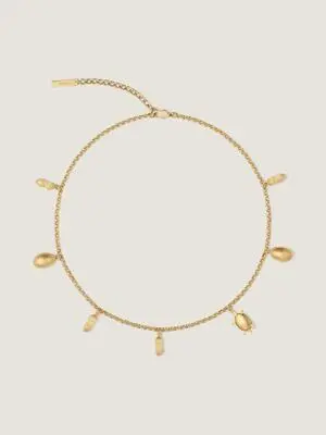 Givenchy Lucky Charms Necklace In Metal