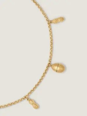 Givenchy Lucky Charms Necklace In Metal