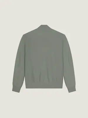 Givenchy Couture Seam Cardigan In Fleece Embroidered Paris