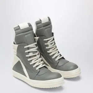 Rick Owens Round-toe High-top Casual Shoes