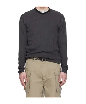 Gimaguas V-neck Sweater - Grey