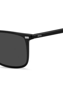 BOSS Acetate Sunglasses With Temple Logo