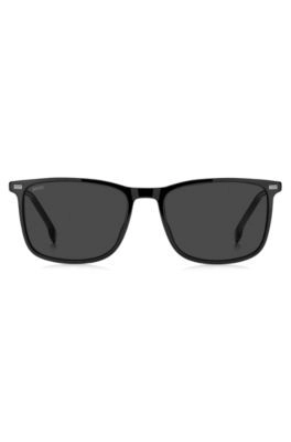 BOSS Acetate Sunglasses With Temple Logo