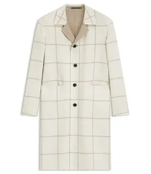 BOSS Reversible Relaxed-fit Coat In Virgin Wool And Cashmere