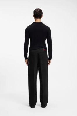 Hugo Rigid Denim Tailoring-inspired Relaxed-fit Jeans