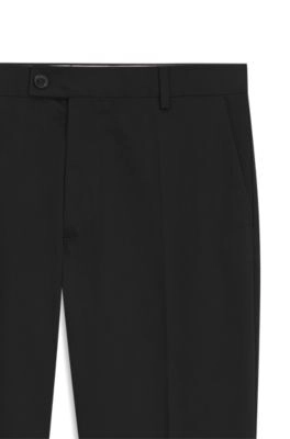 BOSS Straight-fit Pants In Italian Stretch Cotton