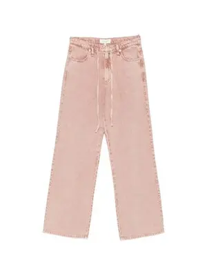 Rag & Bone Phoebe Wide-leg Jeans - Pink