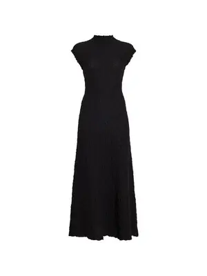 Proenza Schouler White Label Cleo Jersey Jacquard Dress - Black