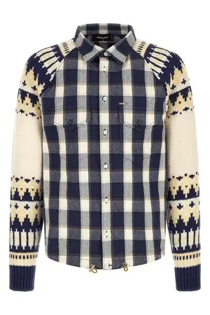 Dsquared2 Classic Check Drawstring' Shirt