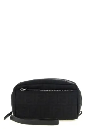 Fendi Small Double Zip Beauty Case - Black