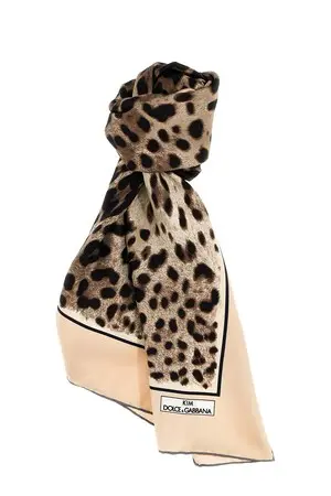 Dolce & Gabbana Leopardo' Scarf - Multi