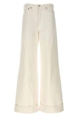 AGOLDE Dame Cotton Denim Jeans