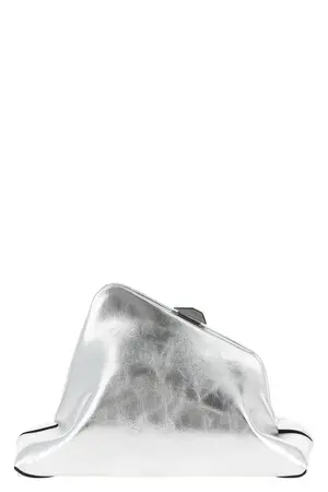 Attico Day Off Clutch - Silver