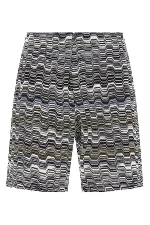 Missoni Irregular Zigzag Bermuda Shorts