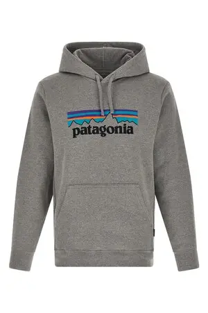 Patagonia P-6 Logo Uprisal Hoodie - Gray