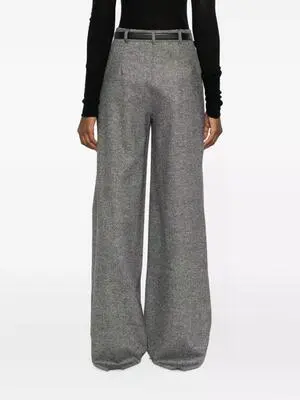 Max Mara Belted Wool Trousers