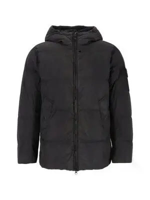 Stone Island Crinkle Reps Ny Wind-resistant Down Jacket