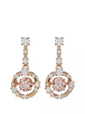 SWAROVSKI Crystal-embellished Drop Earrings - Pink