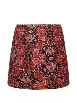 Cara Cara Chrissy Tapestry-print A-line Mini Skirt
