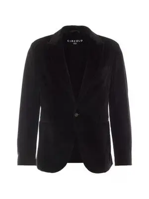 CIRCOLO 1901 Single-breasted Blazer - Black
