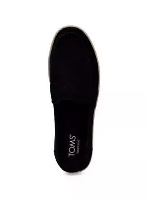 Toms Blakely Platform Espadrilles - Black