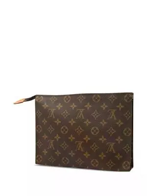 LOUIS VUITTON 1984 Monogram Toiletry Pouch 26 Clutch Bag