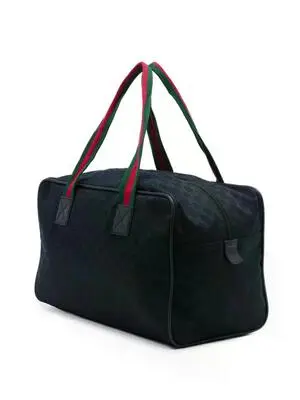 Gucci 2016-2026 Gg Canvas Web Travel Bag