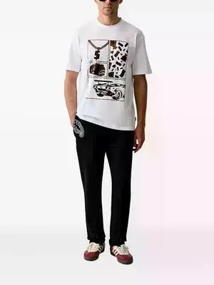 SPRAYGROUND Shark-print Track Pants