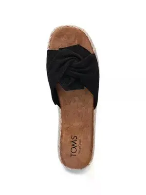 Toms Abby Knot-detail Espadrille Slides