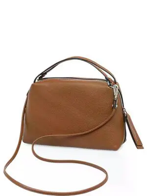 GIANNI CHIARINI Pebbled-leather Crossbody Bag