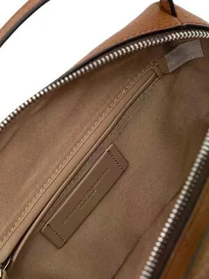 GIANNI CHIARINI Pebbled-leather Crossbody Bag