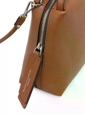 GIANNI CHIARINI Pebbled-leather Crossbody Bag