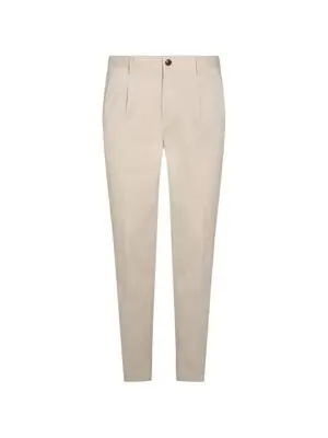 Incotex Pleated-detail Tailored Trousers - Neutrals