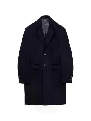 Prada Single-breasted Wool And Cashmere Coat
