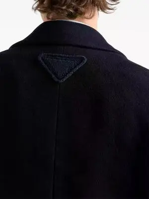 Prada Single-breasted Wool And Cashmere Coat