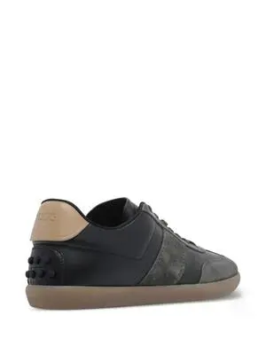 TOD'S Suede-panelled Sneakers - Grey