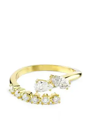 Swarovski Gold Tone Rings