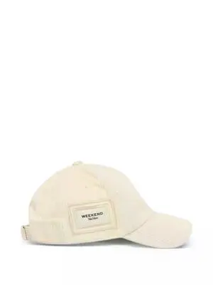 Max Mara Velvet Baseball Cap - Neutrals