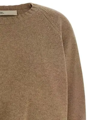 Tory Burch Merino Wool Sweater - Neutrals