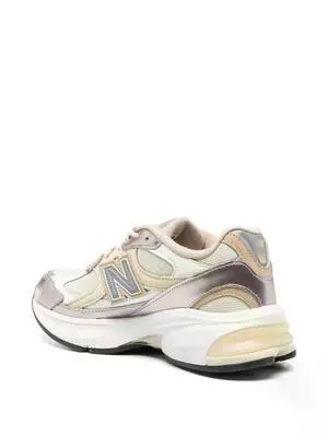 NEW BALANCE Panelled Lace-up Sneakers - Neutrals