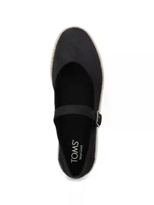 Toms Carolina Buckled Platform Espadrilles