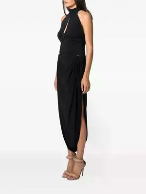 NORINA ST Cut-out Draped Maxi Dress