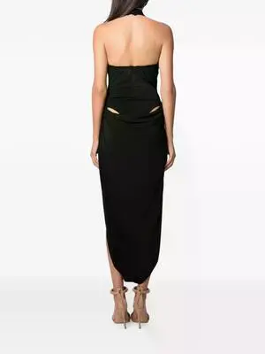NORINA ST Cut-out Draped Maxi Dress