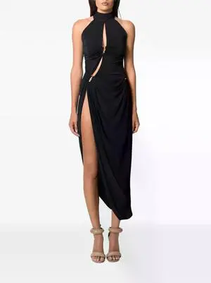 NORINA ST Cut-out Draped Maxi Dress