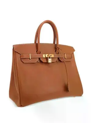 Hermès 1996 35 Birkin Tote Bag - Brown