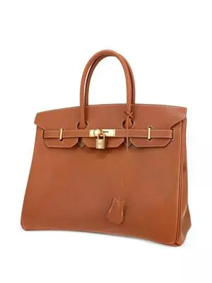 Hermès 1996 35 Birkin Tote Bag - Brown