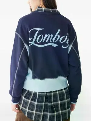 STUDIO TOMBOY Layered-style Drawstring Sweater